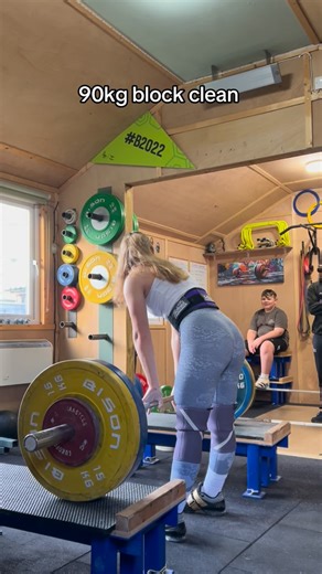 Elisha Cruikshank on Instagram: "Matched PB! 🫡 #zalvaweightlifting #britishwl #tassathlete #uperform #backingthebest"