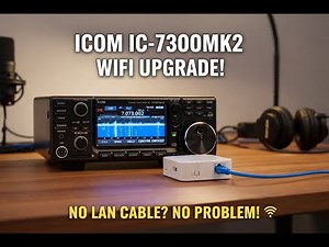 Add Wi-Fi to your ICOM IC-7300 MK2! (Cheap & Simple)