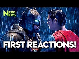 Batman V Superman - Early Reviews Are In!