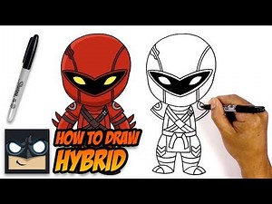 How to Draw Fortnite | Hybrid | Step-by-Step