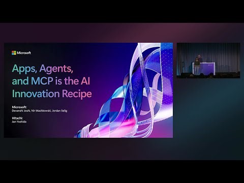 Apps, agents, and MCP is the AI innovation recipe | BRK116