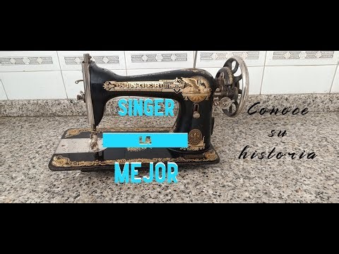 Esta máquina de coser tiene más de 100 años y sigue viva | Singer 15K 😯