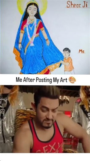 The Evolution of Short Form Art #short #shorts #drawing