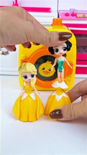 ASMR Toy Unboxing Frozen Elsa & Snow White Disney Princess Toy | Satisfying Toy Sounds #Shorts