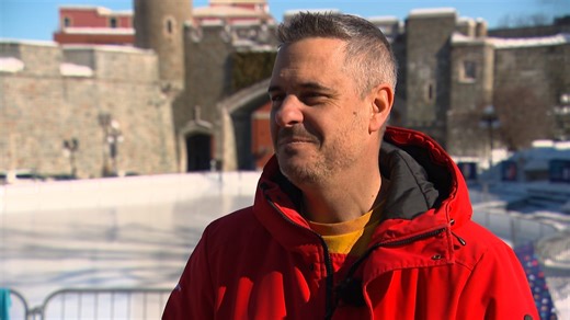 Pierre Hébert de passage à Québec