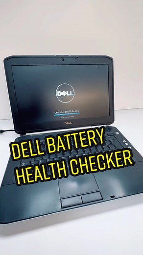 How to check the health of your Dell laptops battery #dell #battery #techtips #laptop #batteryhealth #howto #checkbattery #BIOS #batterycapacity #foryou #tech #geek #batterychecking #laptopbattery #technology #techtok