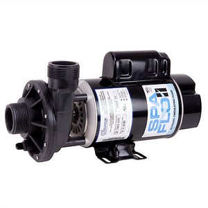 1.5 HP Waterway Spa-Flo II Pump: 1.5" in/out 48Fr-120V
