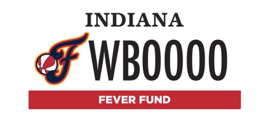 Indiana Fever unveil first-ever specialty license plate