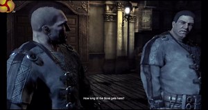 Nvidia Shield Arkham City opening test 1 (Nvidia GRID)