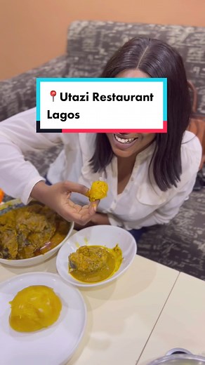 What protein goes best with Banga soup ? You can take the girl out of the south south but you can’t take the south south out of the girl 😁 I was craving Banga soup and starch and I hopped on @Dinesurf 🍽 found Utazi Restaurant and made a reservation. #bangasoup #starch #bangaandstarch #afangsoup #afang #lagosnigeria #lagosrestaurants