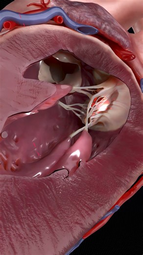 Close Up of a Beating Heart | (Lateral)🫀 . . . . . . The human heart is a vital organ that pumps blood throughout the body, supplying oxygen and nutrients while removing carbon dioxide and waste products. Here are some key points about the human heart: Anatomy: The heart has four chambers: two upper atria and two lower ventricles. The right side pumps deoxygenated blood to the lungs, while the left side pumps oxygenated blood to the rest of the body. Valves: There are four main valves (tricuspi