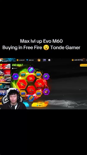 Max Level Up Evo M60 Purchase Guide in Free Fire