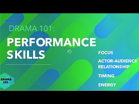 Drama 101: Performance Skills