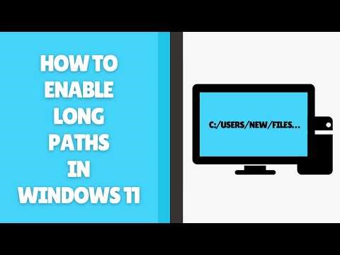 How to Enable Long Paths in Windows 11