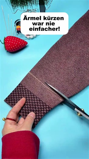 Ärmel kürzen leicht gemacht: Nähanleitung für Einsteiger