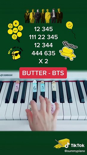 Learn to Play Butter by BTS on Piano - Easy Tutorial