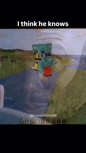 19M views · 211K reactions | 2nd pov unlocked  #minecraft #memes #minecraftmemes #meme #minecraftdaily #minecraftbuilds #gaming | Creativeee69 | Facebook