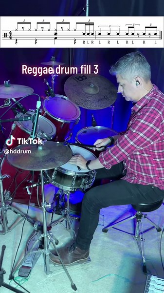 Reggae Drum Fill 3: Enhance Your Drumming Skills