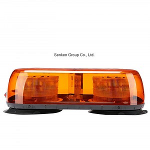 [Hot Item] LED E-MARK Qualified Halogen Rotators LED Amber Mini Warning Bar