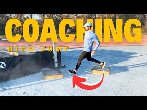 Learn the Penultimate Step In High Jump (Box Drill)