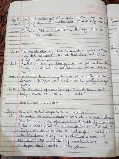 😱Class 9 English beehive chapter 8 🖋️Reach for the top🔥 (Part 1) question answer #shorts #ncert