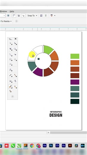Designing Ideas for Beginners & Experts | #coreldrawtutorial #shorts #coreldraw