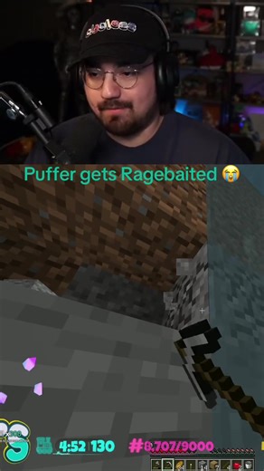 I immediately clipped it, you’re welcome @Puffer :) #bigpuffer #streamer #streamclips #ragebait #minecraft