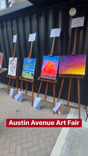 2.6K views · 19 reactions | SIGHTS & SOUNDS with a walkthrough of the @AustinAvenueArtFair — GET HERE! Events & displays at Hotel Herringbone until 4pm today (Sunday, Nov. 23) — drawings, wood carvers, jewelry makers, lots of painters & live music. #Art #AustinAvenueArtFestival #wacotexas | KWKT FOX 44 | Facebook