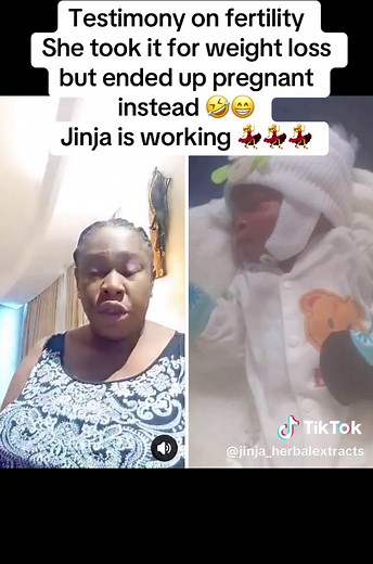 Congratulations 🎉🎉🎉 to the family of Mr/Mrs Ndubisi ,, our Jinja baby is here 💃💃💃💃🤸‍♀️🤸‍♀️😁😁🤸‍♀️🤸‍♀️🤸‍♀️😁😁🤸‍♀️🤸‍♀️🤸‍♀️💃💃is a boy... I posted about her last year and am reposting it again this year because her testimony has landed, remember,she didn't expect baby because her last child is 8yrs old, but that last year,I complained of infection and to reduce fat, I encouraged her to use our hospital in a bottle aka Jinja herbal extract drink,,, for infections and to reduce fat 