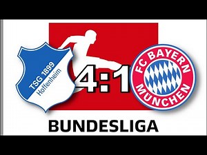 Hoffenheim - Bayern München 4:1 - Traumtor Kimmich - Bebou Solo