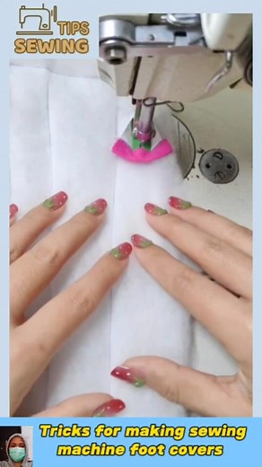 3.7K views · 25 reactions | Trick for making sewing machine foot covers #sewing #tailor #reels | Sewing Tips | Facebook