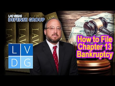 How to File Chapter 13 Bankruptcy
