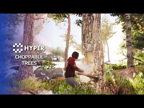 Choppable Trees Walkthrough For Tree Destruction Unreal Engine 5 | Games By Hyper
