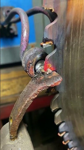 Cold cut sawtooth welding process- Good tools and machinery make work easy