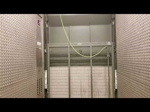 FAST & AWESOME Otis Traction Freight Elevator at Toronto General Hospital - Toronto ON