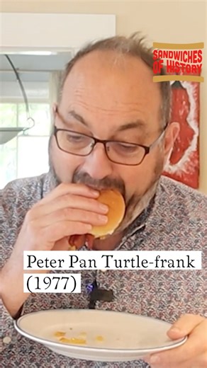 Time for a little whimsy here on Sandwiches of History. That’s because we’re doing the Peter Pan Turtle-frank from 1977’s 50 Ways to Please Your Peanut Butter Lovers. As you can’t tell from the name, it involves peanut butter and a hotdog. And that’s all I’m gonna say about that. Snag some Sandwiches of History hoodies, t-shirts, beanies, and more! https://www.sandwichesofhistory.com/merch --------------------------------------------------------------- Sign up for my weekly recap email! https://