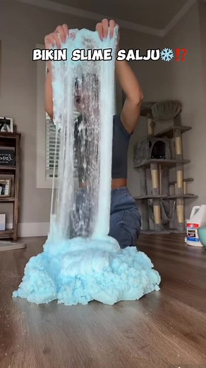 Bikin Slime Salju yang Mencengangkan di Lantai