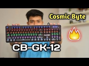 Cosmic Byte CB-GK-12 RGB Mechanical Gaming Keyboard with Blue Switches Review!