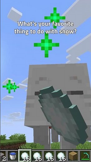 All the different ways to use SNOW in MINECRAFT