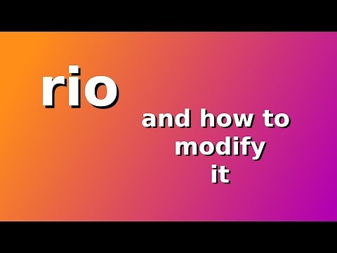 Plan9's rio, and how to modify it