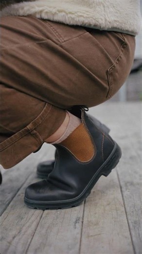Blundstone Original #2501 Brown with Toffee Elastic