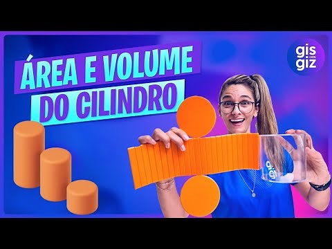 🟢 ÁREA E VOLUME DE UM CILINDRO - GEOMETRIA ESPACIAL