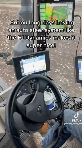 5.8K views · 100 reactions | Looking for a stress-free planting season? Our autosteering kit takes the wheel, so you can sit back and watch your fields come to life. From planting to harvesting, our system got you covered throughout the seasons. Credit: Family Farm Life #fjdynamics #precisionagriculture #precisionfarming #autosteering #farmtech #planting | FJD AgTech | Facebook