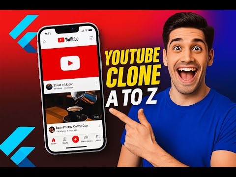 Flutter YouTube Clone Full Tutorial From A to Z