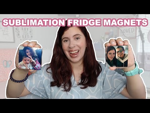 How to sublimate on fridge magnets