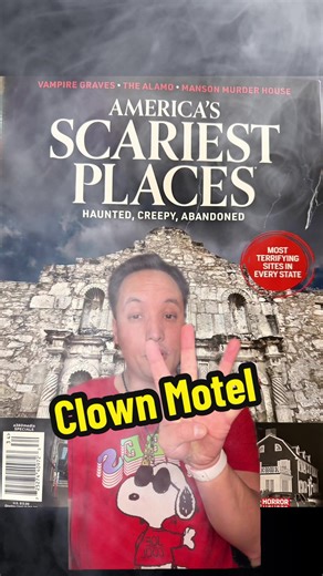 Clown Motel #🔑❤️superstars #ghoststories #nevada #clownmotel #hauntedmotel