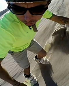 Carve up some dunes in Chile's Patagonia. CC: Sandboard San Pedro de Atacama. Read more about Chile: http://bit.ly/2L5ShQK | AWOL