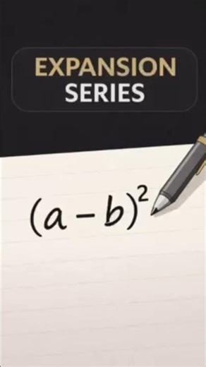 (a - b)² | Expansion | Algebra #shorts #youtubeshorts #shortsfeed