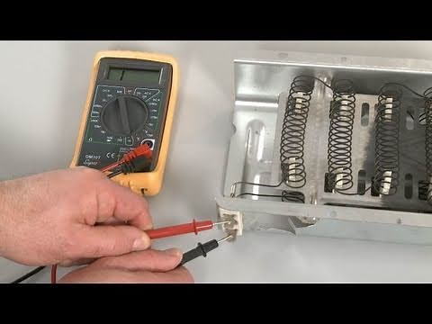 Dryer Not Heating? Heating Element Testing, Troubleshooting