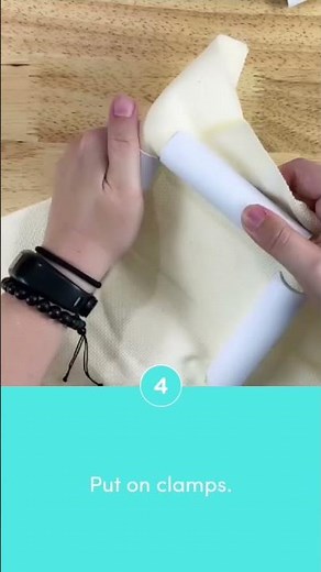 Place Fabric in a Q-Snap frame / Cross Stitch Quickie / Flosstube #shorts